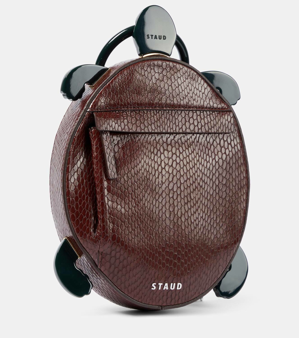 Staud Tortuga leather tote bag Staud