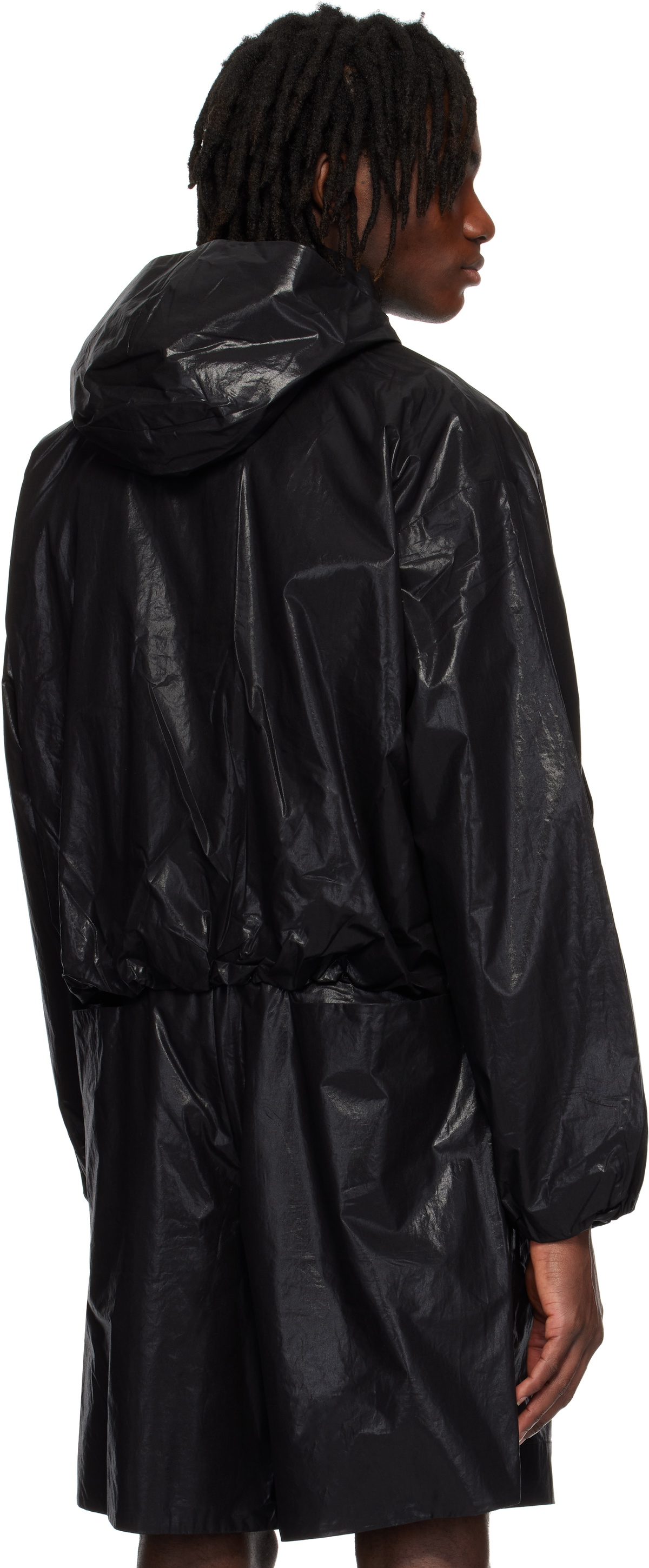 pet-tree-kor Black Tension Hood Jacket pet-tree-kor