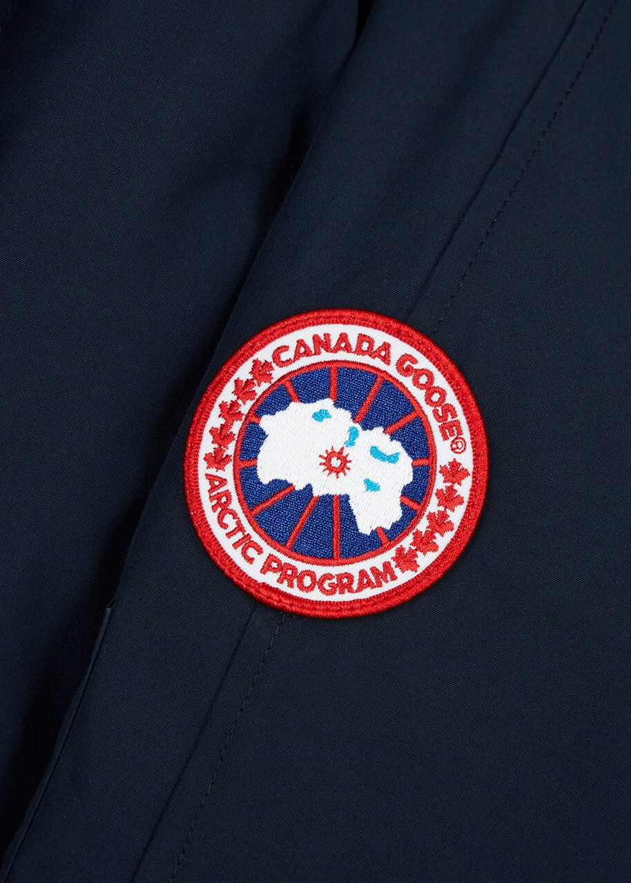 Canada Goose Chilliwack Navy Arctic-Tech Bomber Jacket, Navy, Bomber ...