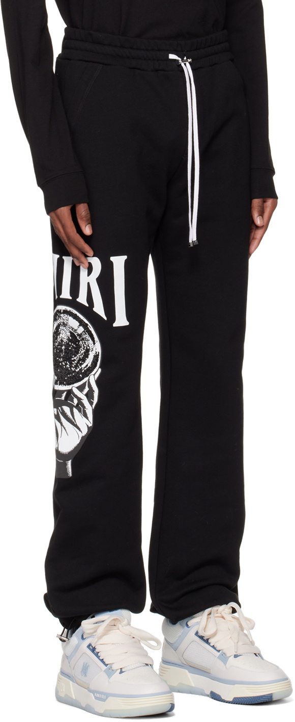 AMIRI Black Crystal Ball Lounge Pants Amiri