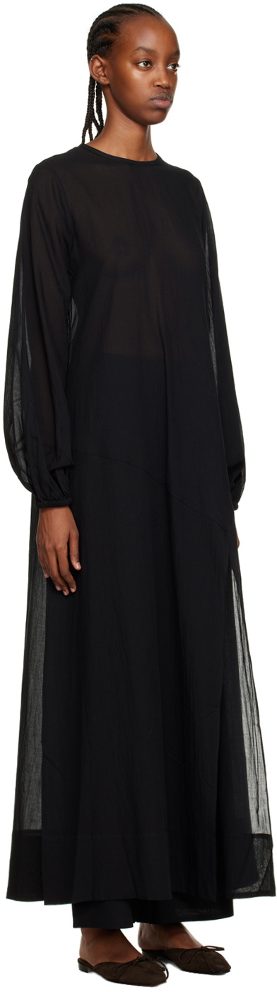 SIR. Black Pascal Maxi Dress SIR.