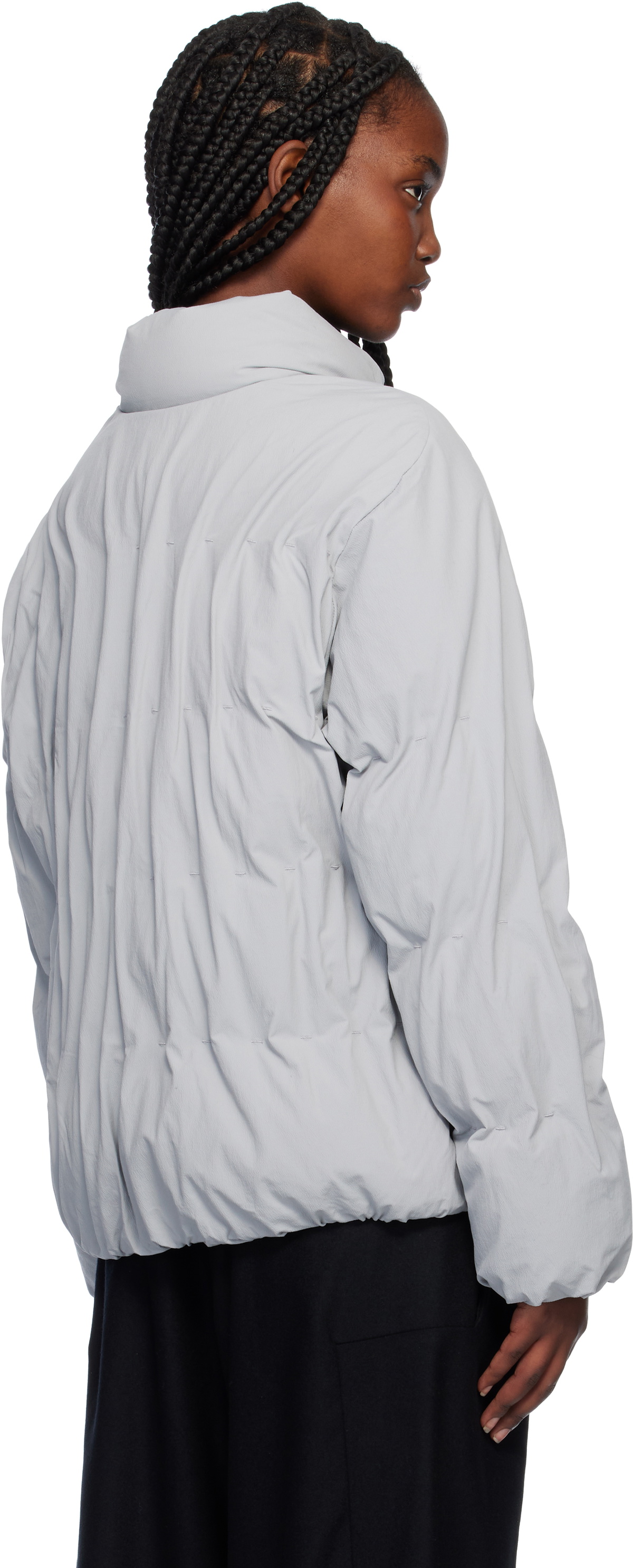 POST ARCHIVE FACTION (PAF) Gray 5.1 Right Down Jacket Post Archive Faction