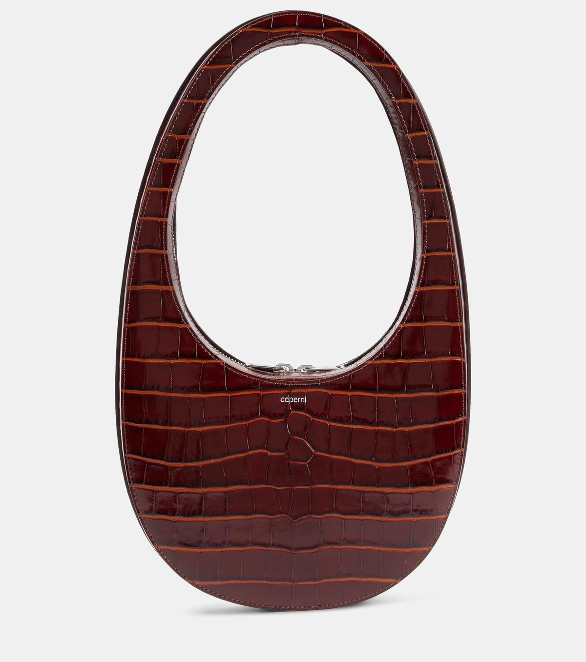 Coperni Swipe croc-effect leather shoulder bag Coperni