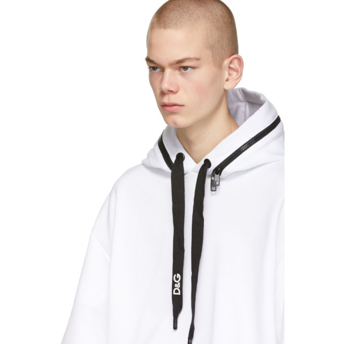 Dolce and Gabbana White and Black Removable Sleeves DandG Millennials ...