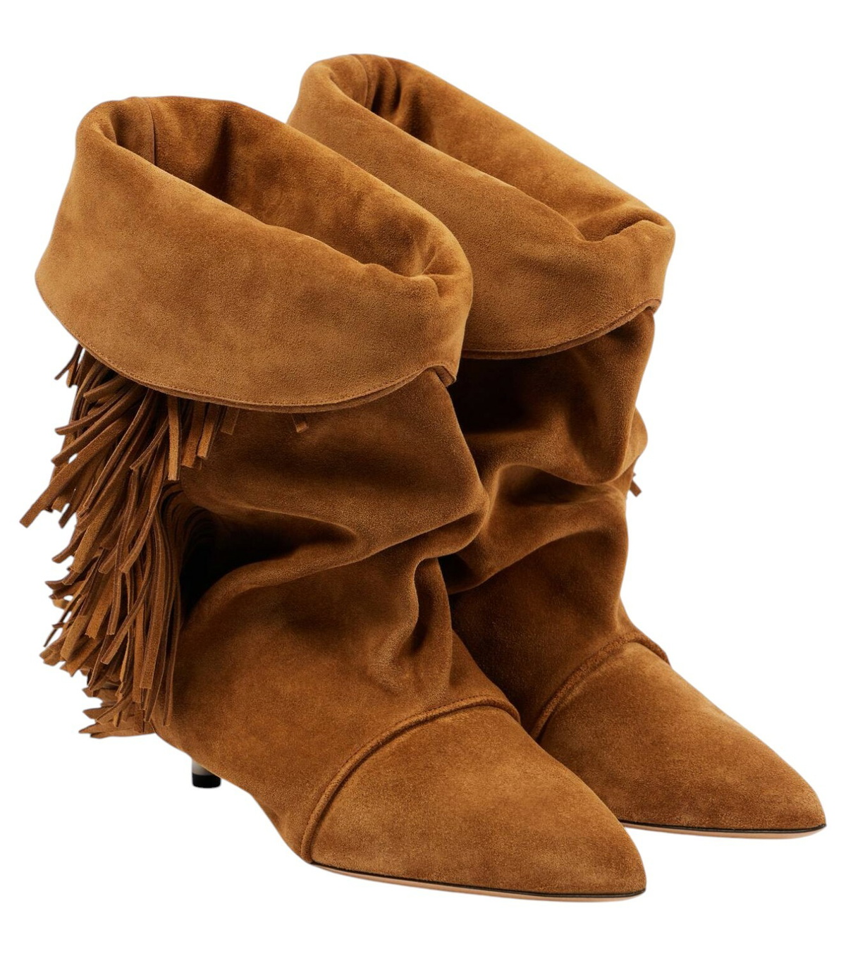 Isabel Marant Edrik fringed suede ankle boots Isabel Marant