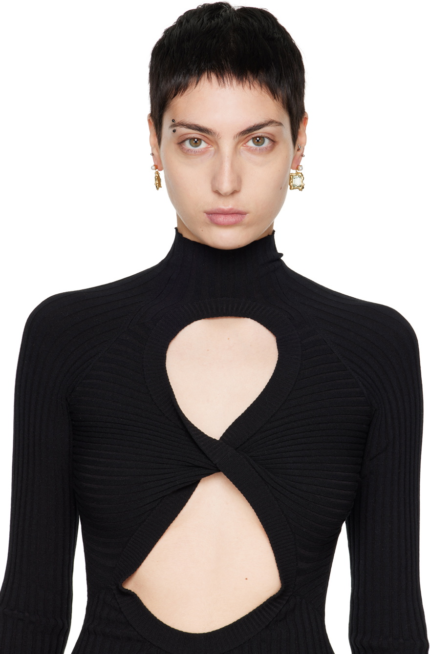 FARIS Gold Cornice Earrings Faris