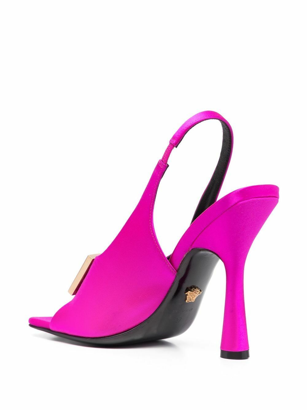 VERSACE - Satin Heel Sandals Versace
