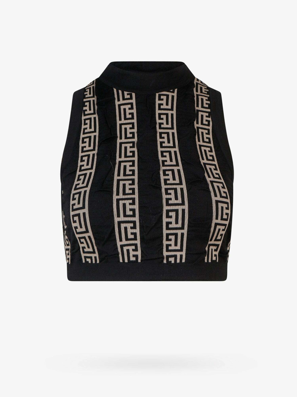 Balmain Top Black Womens Balmain