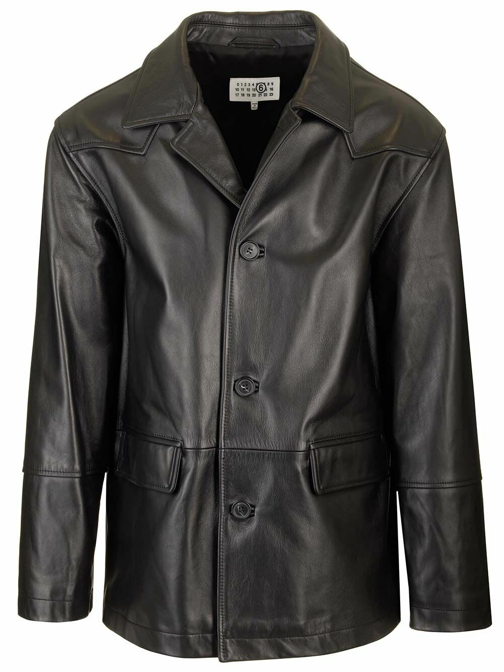 MM6 Maison Margiela Leather Jacket MM6 Maison Margiela