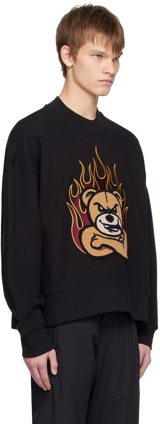 Moncler Genius 8 Moncler Palm Angels Black Sweatshirt Moncler Genius