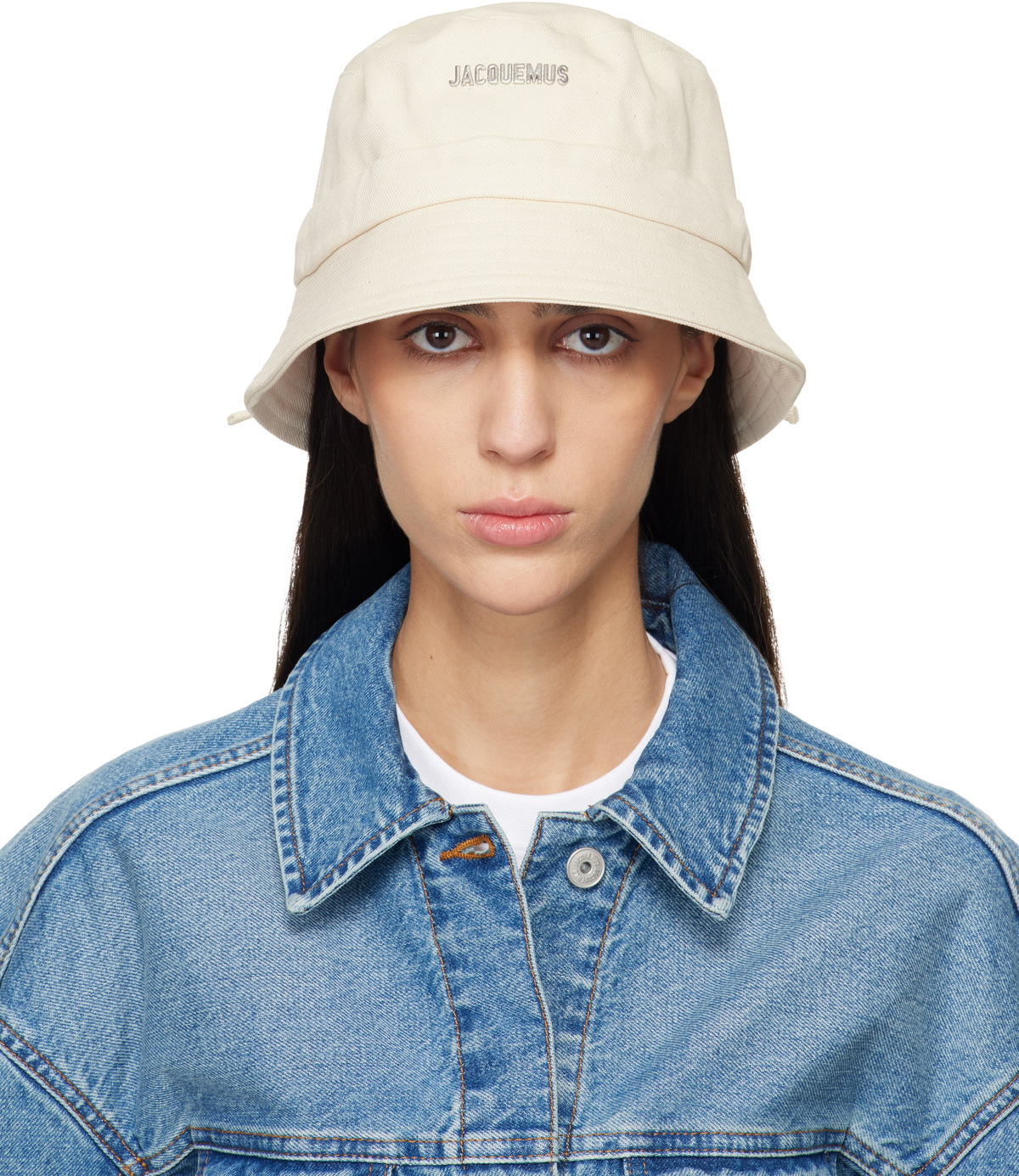 JACQUEMUS Off-White Les Classiques 'The Gadjo' Bucket Hat Jacquemus