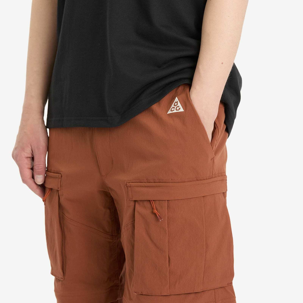 Nike Men's ACG Smith Summit Cargo Pant in Cinnamon/Picante Red/Summit White Nike