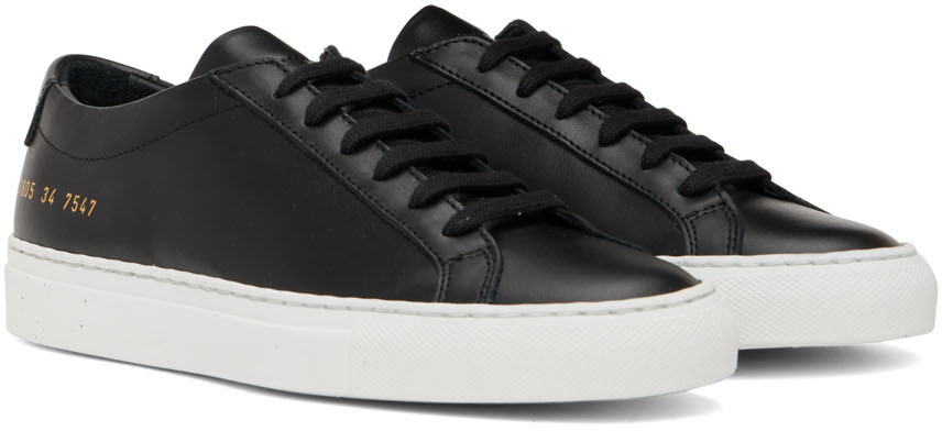 Common Projects Black Original Achilles Low Sneakers Common Projects