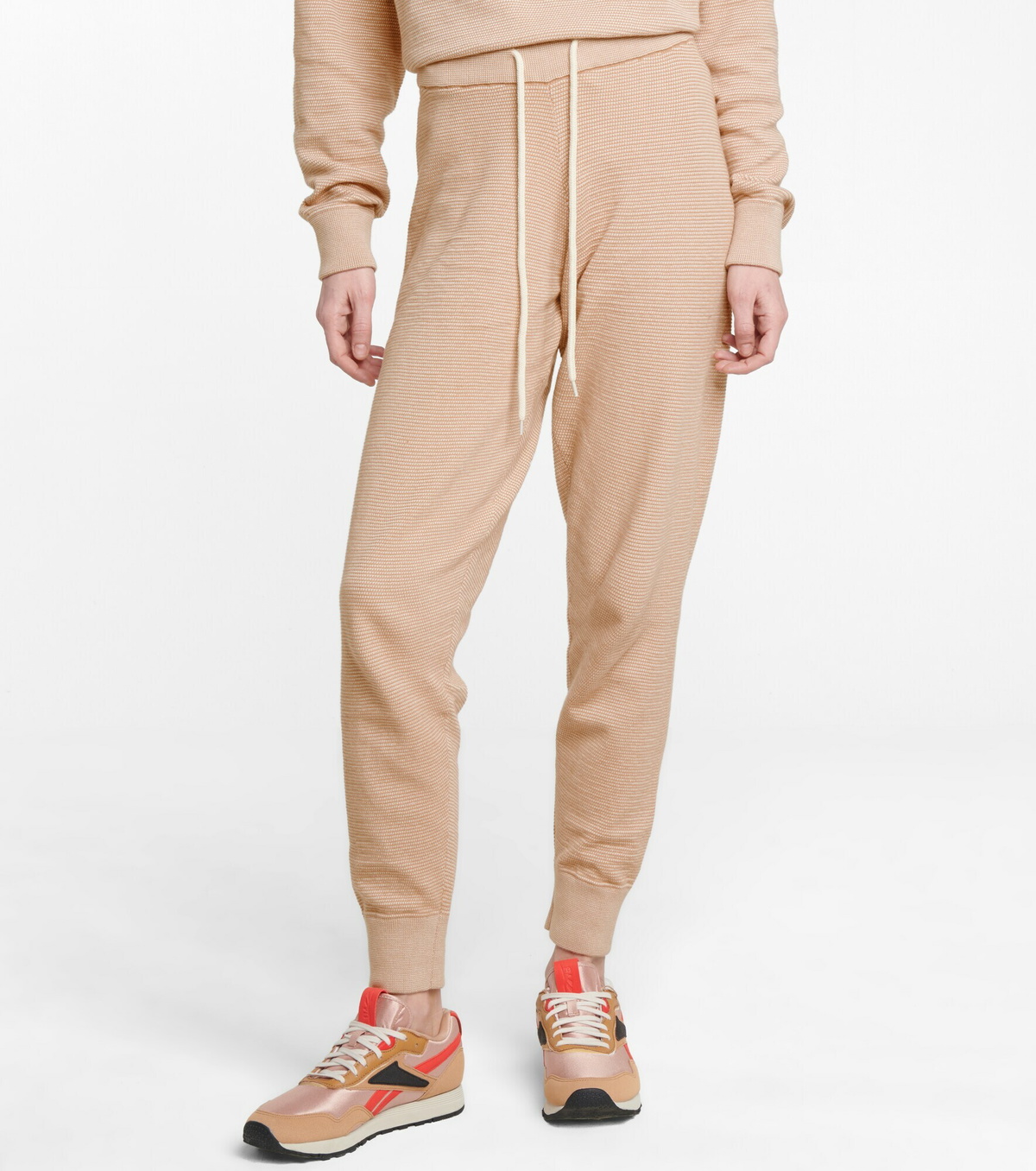 Varley - Alice cotton knit sweatpants Varley