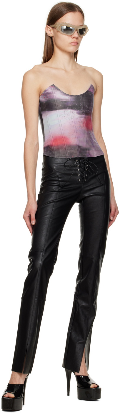 Miaou Purple Leia Corset Miaou