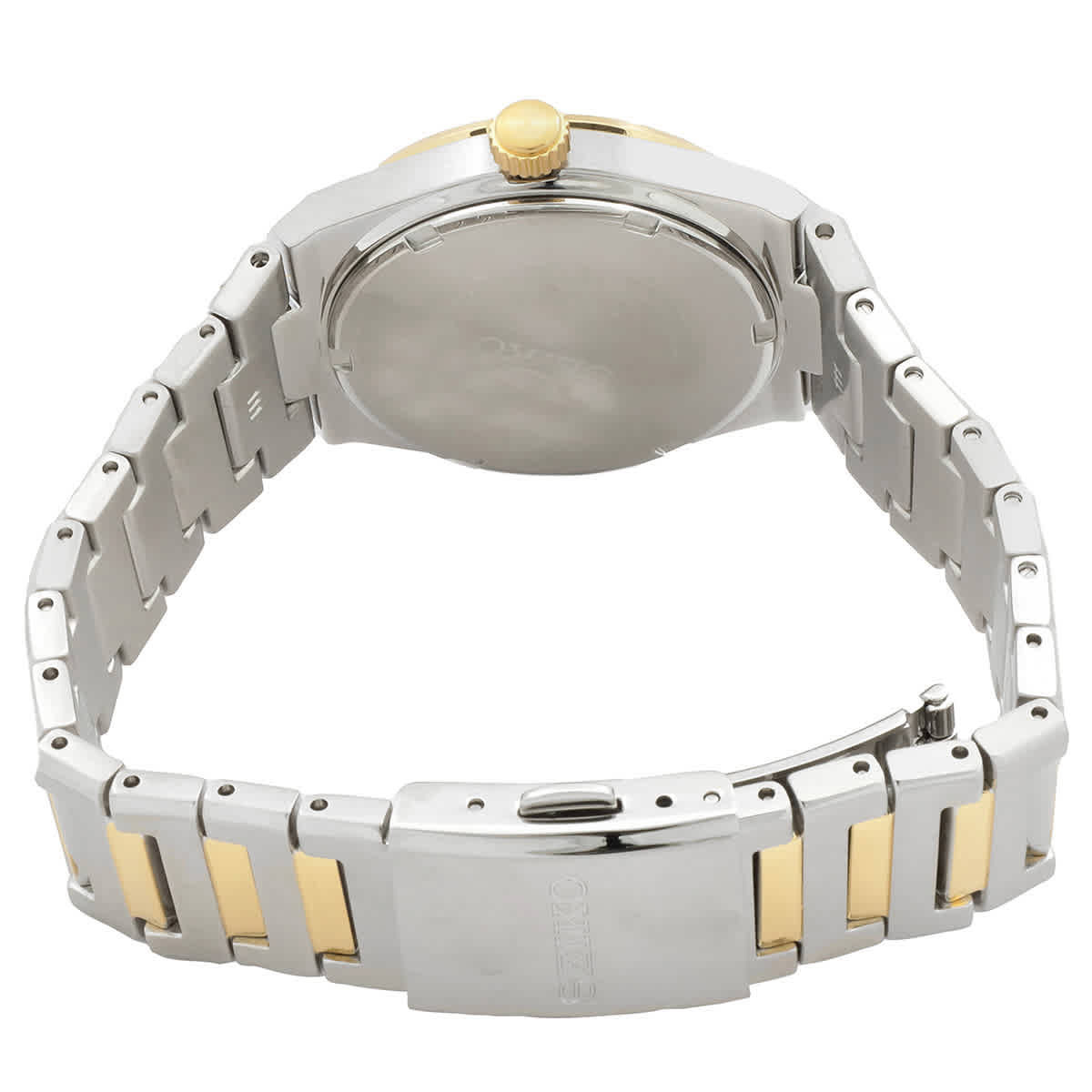Seiko Classic Quartz White Dial Two-Tone Ladies Watch SUR578P1 Seiko