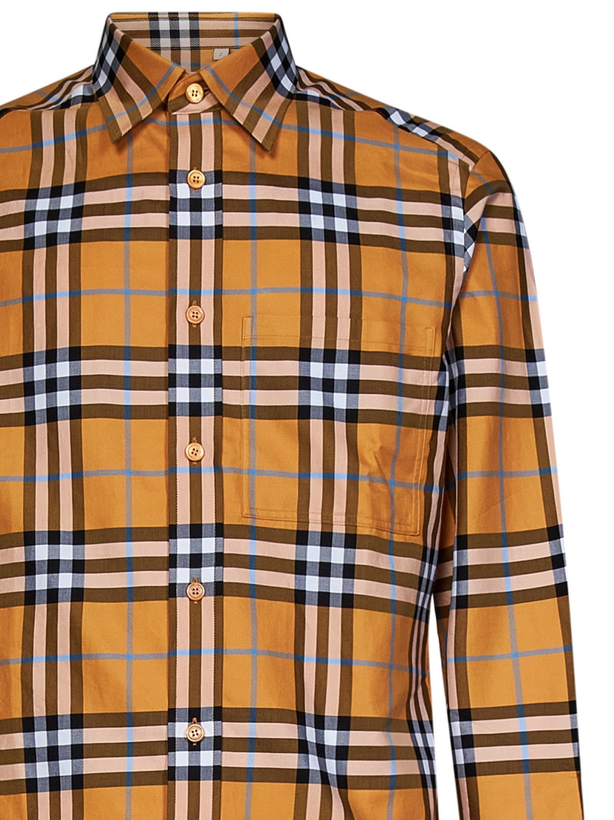 Burberry Check Cotton Shirt Burberry
