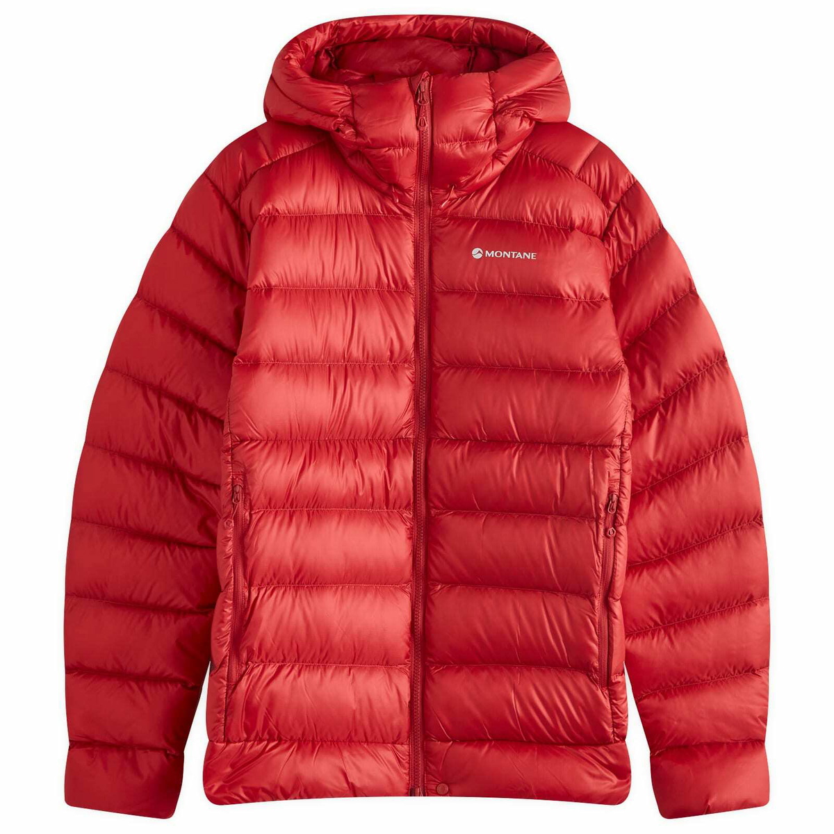 Montane Men's Anti-Freeze XT Hooded Down Jacket in Acer Red Montane
