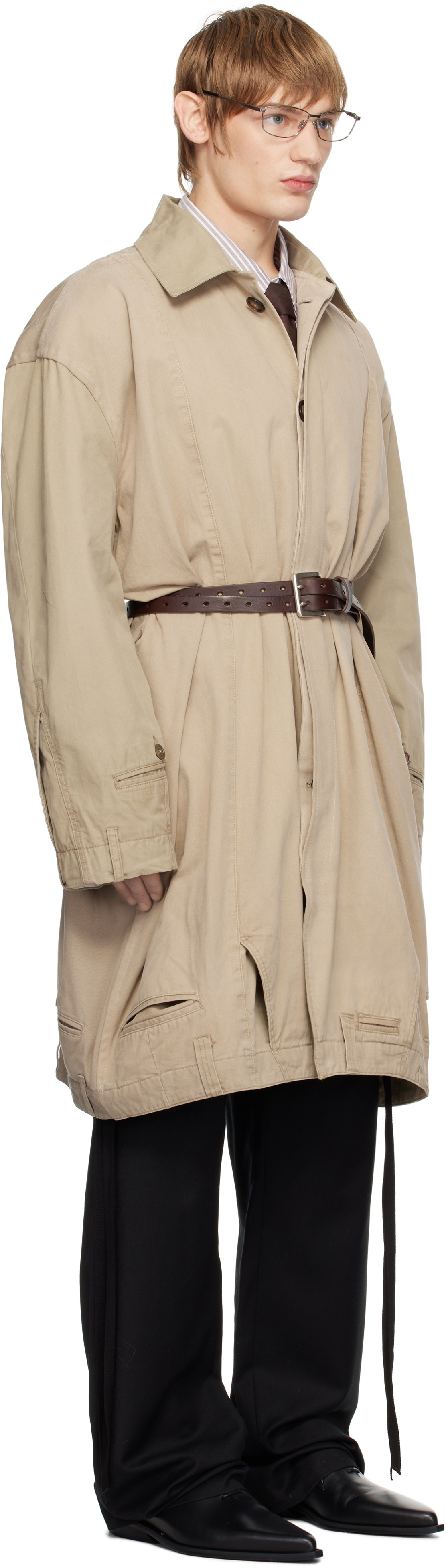 HODAKOVA Upside Down Trench Coat HODAKOVA
