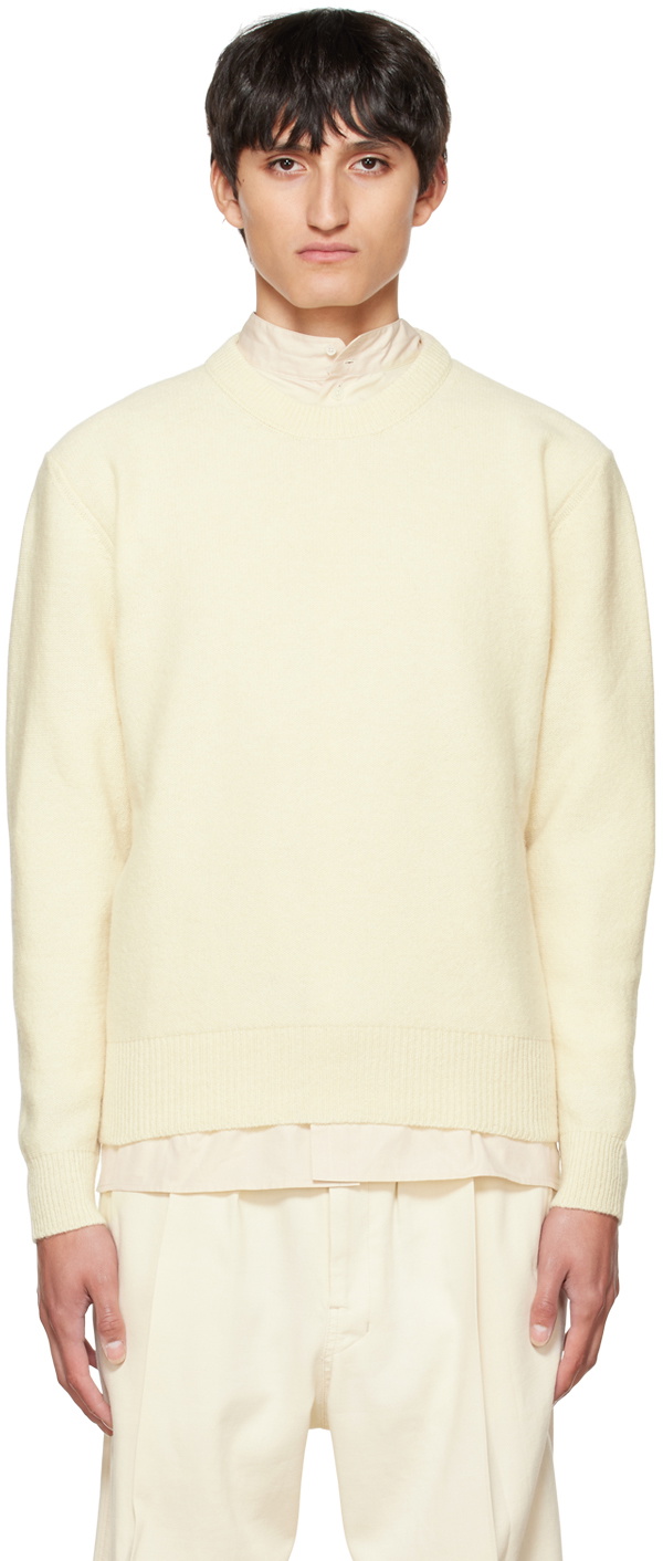 LEMAIRE Beige Wool Sweater Lemaire