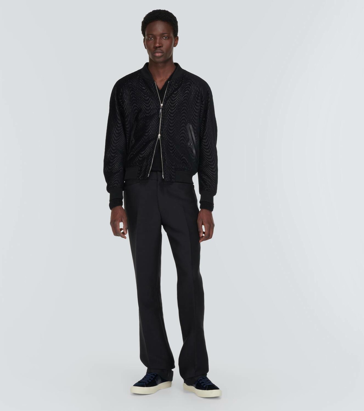 Tom Ford Patterned track jacket TOM FORD