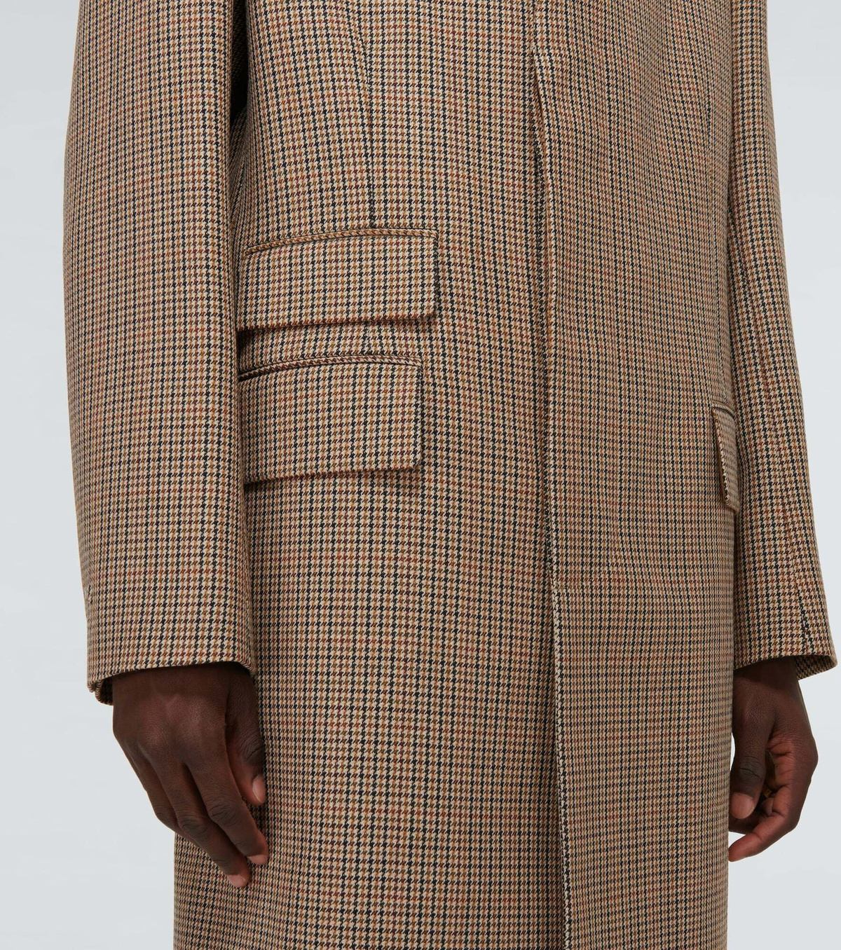 Maison Margiela - Houndstooth wool coat Maison Margiela