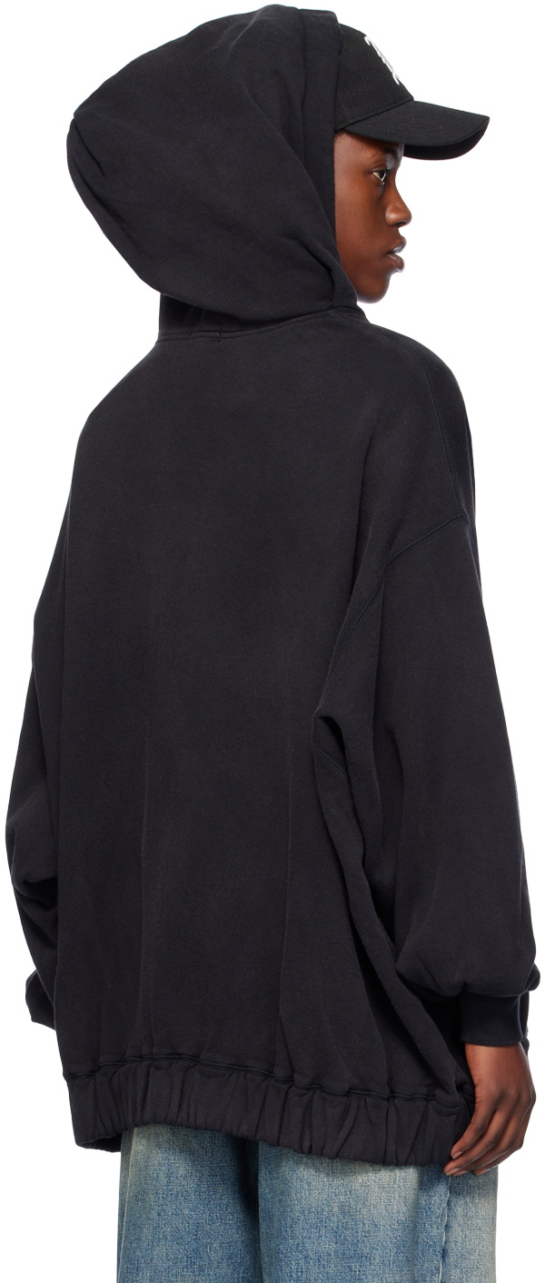 R13 Black Jumbo Hoodie R13
