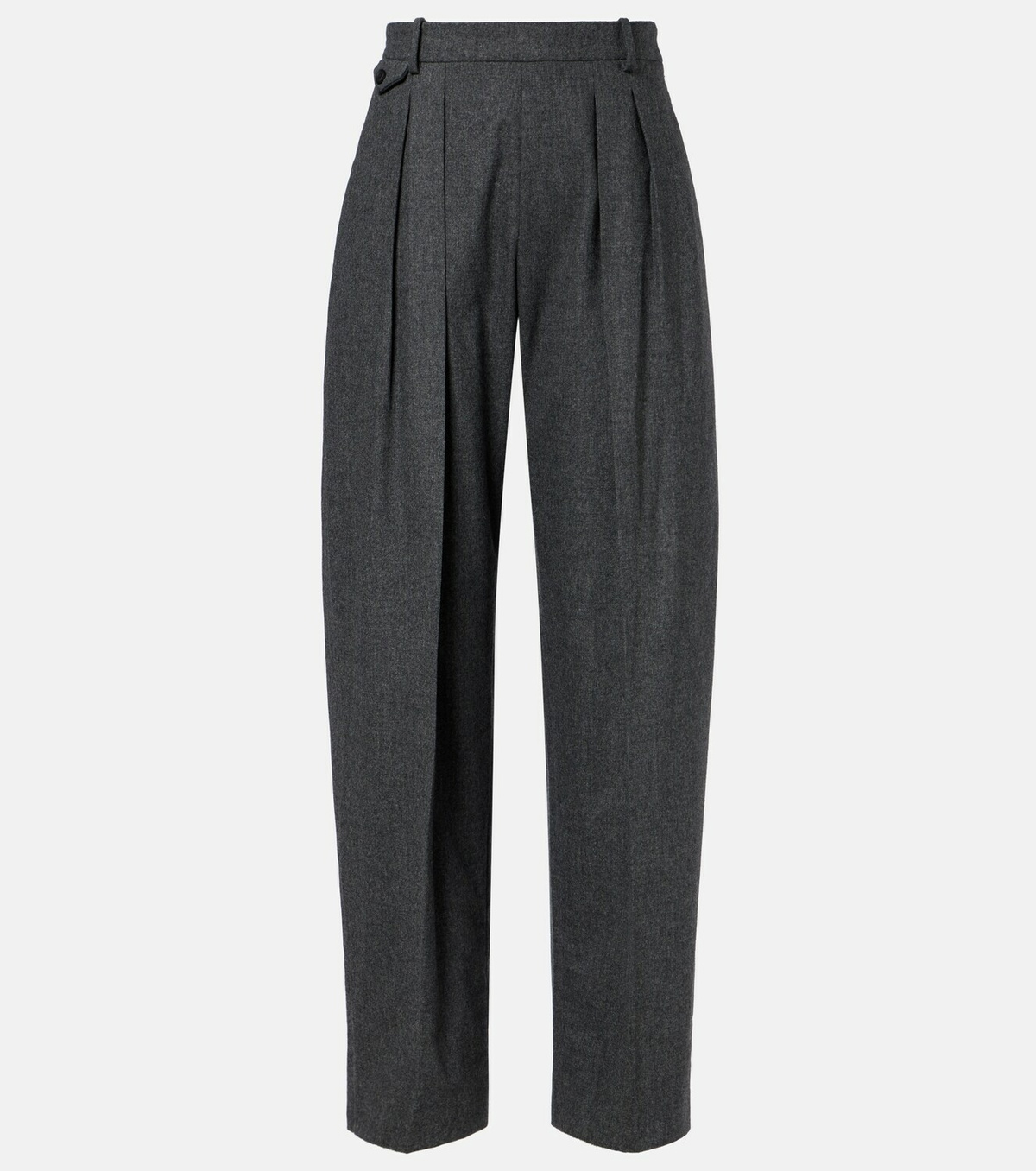 Khaite Dugan high-rise wool tapered pants Khaite