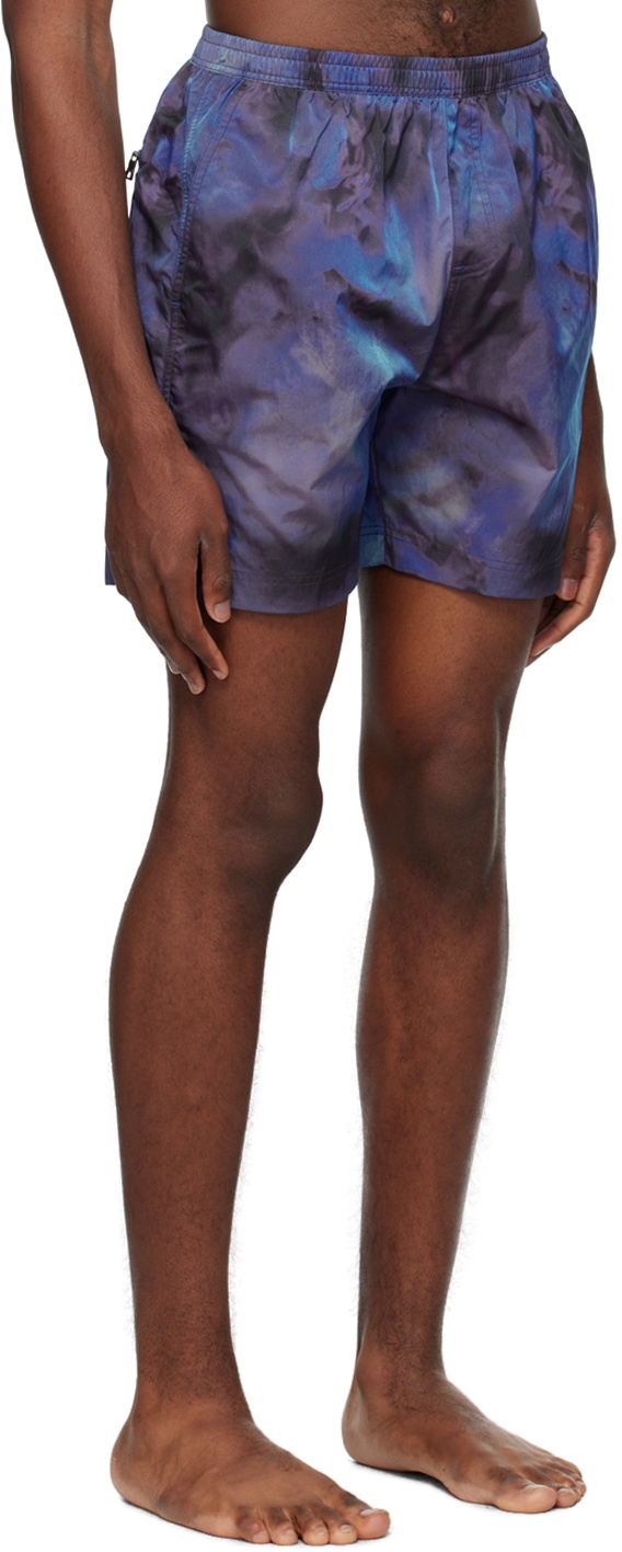 True Tribe Blue Classic Swim Shorts True Tribe