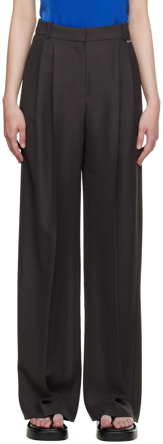 Boss Gray Tillia Trousers BOSS