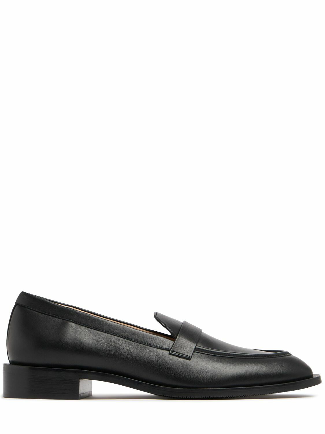 STUART WEITZMAN 10mm Palmer Leather Loafers Stuart Weitzman