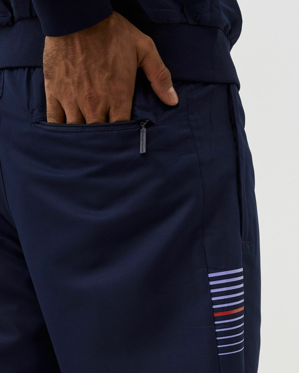 Sergio Tacchini Spaghetti Tracksuit Blue Tracksuit Sets Sergio Tacchini