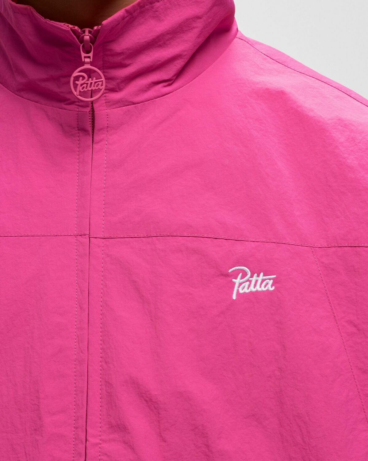 Patta Basic Nylon M2 Track Jacket Pink Track Jackets Patta