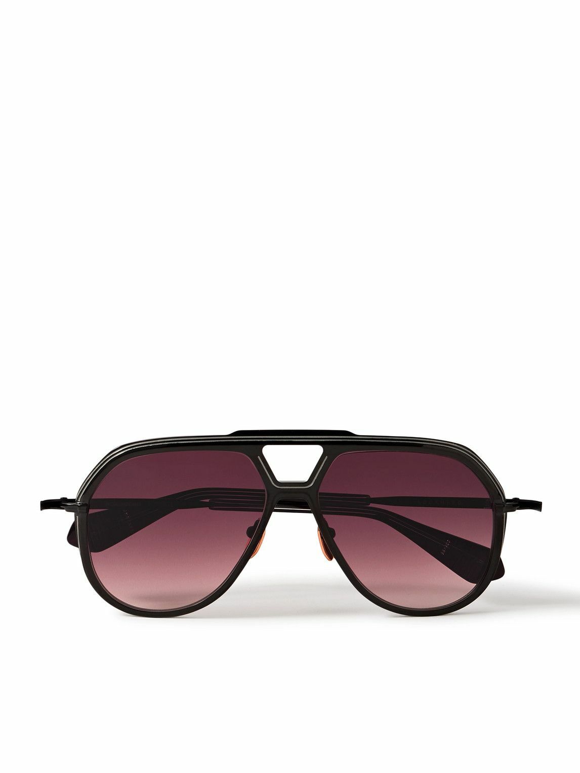 Jacques Marie Mage - Lockheed Aviator-Style Titanium Sunglasses Jacques Marie Mage