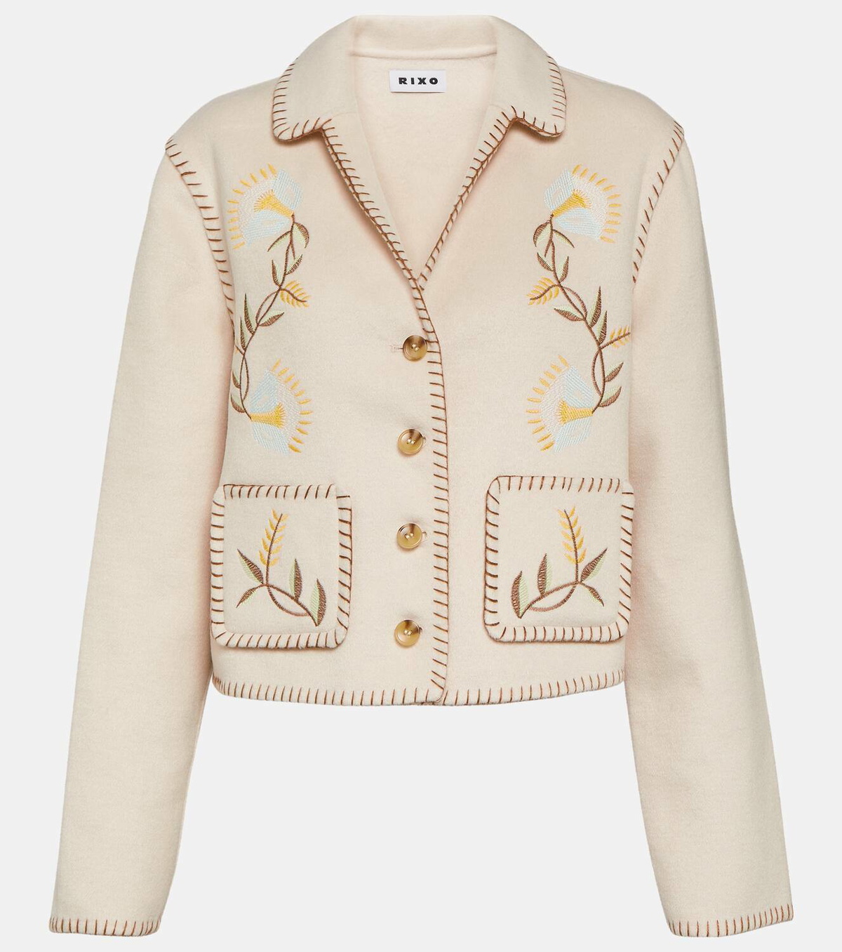 Rixo Sunday embroidered jacket Rixo