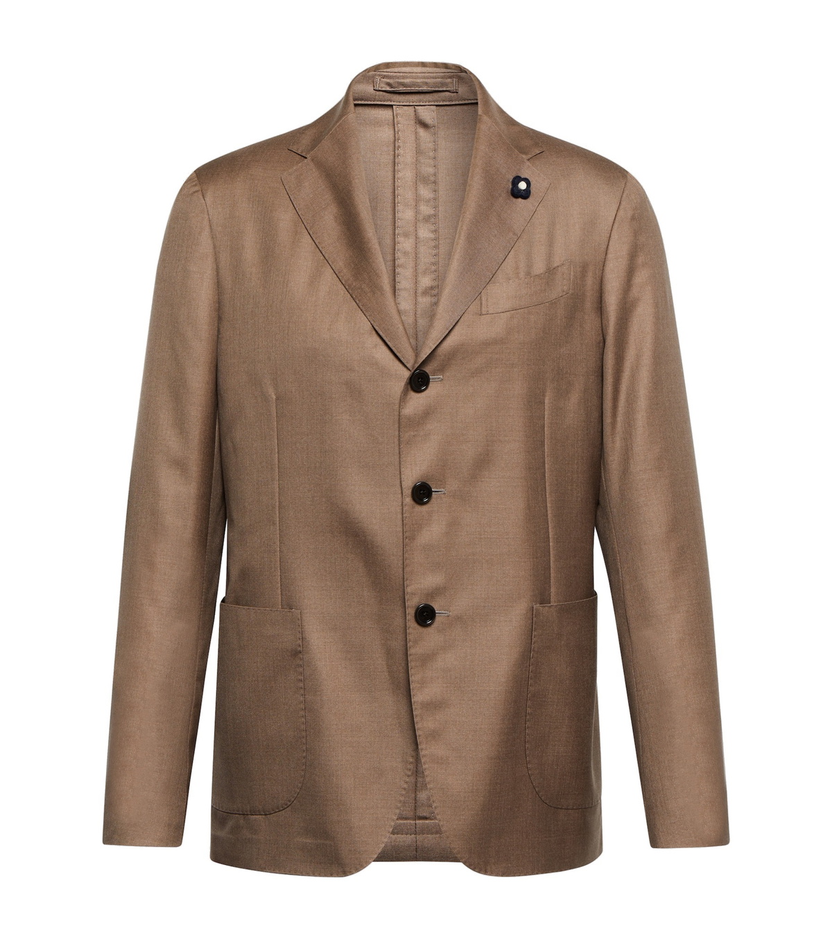 Lardini - Single-breasted cashmere and silk blazer Lardini