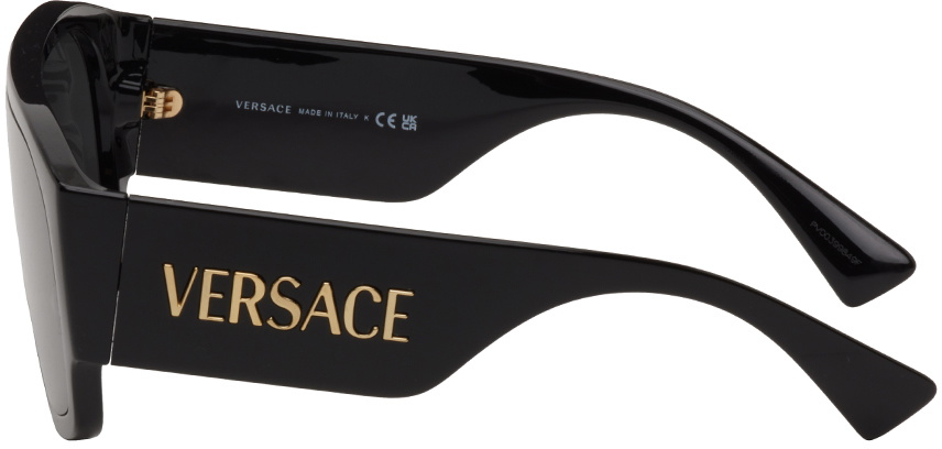 Versace Black Aviator Sunglasses Versace