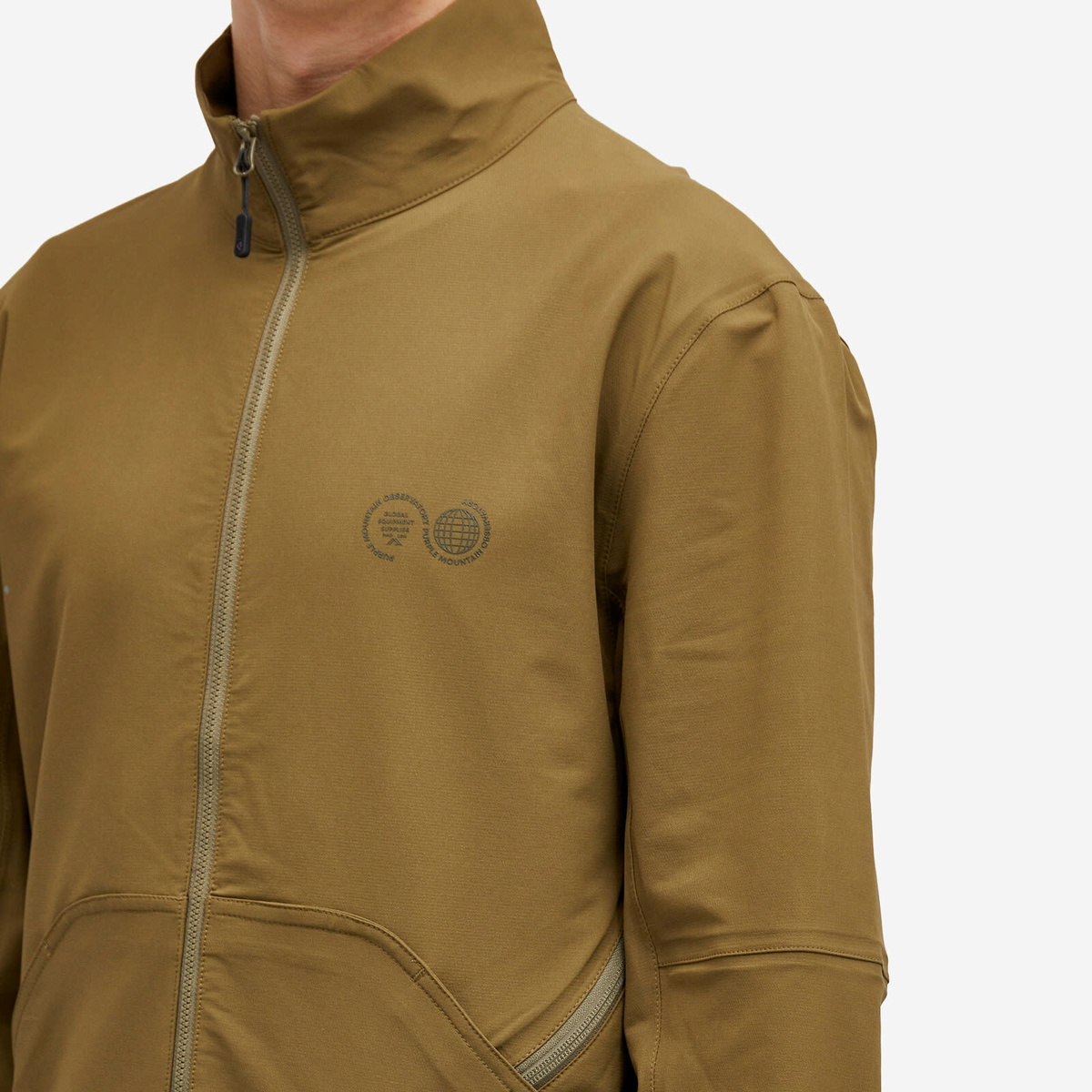 Purple Mountain Observatory Men's Advanced Softshell Jacket in Khaki ...
