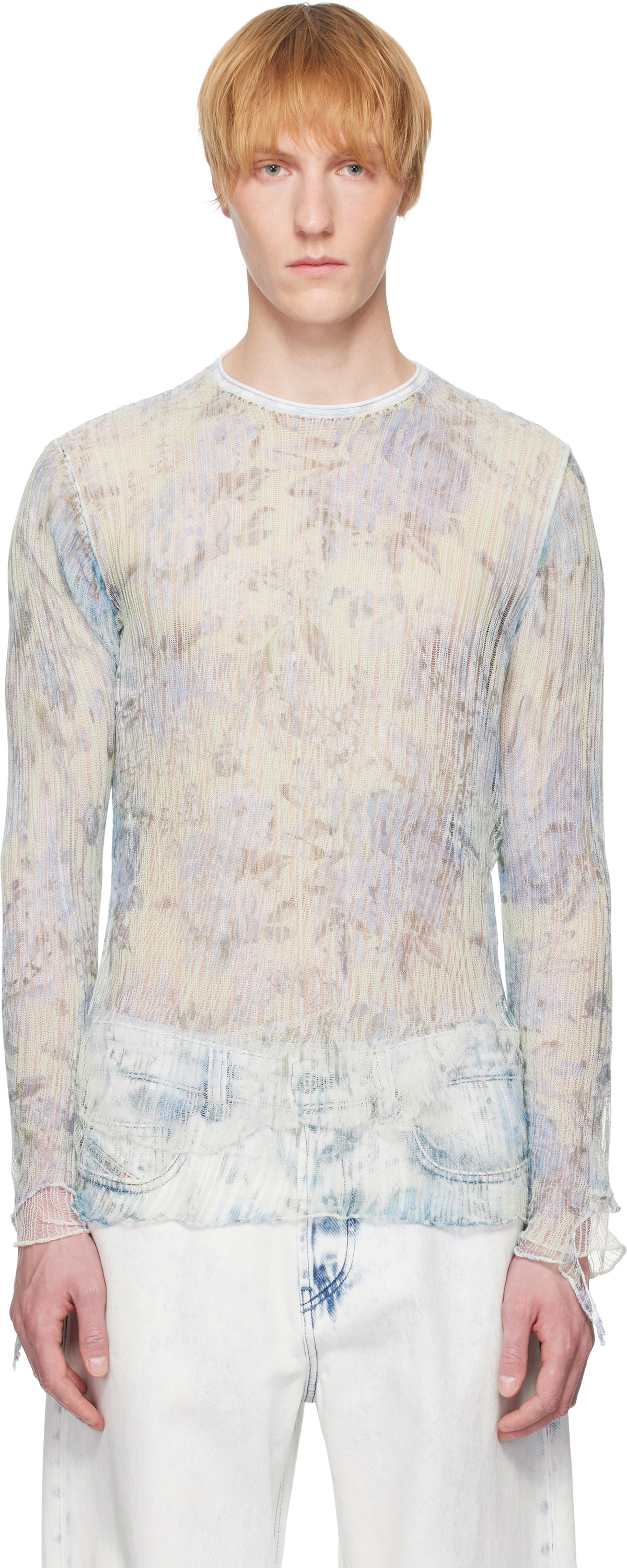 Diesel Blue & Green K-Aasmos-A Sweater Diesel