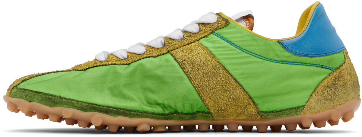 Maison Margiela Green Sprinters Sneakers Maison Margiela