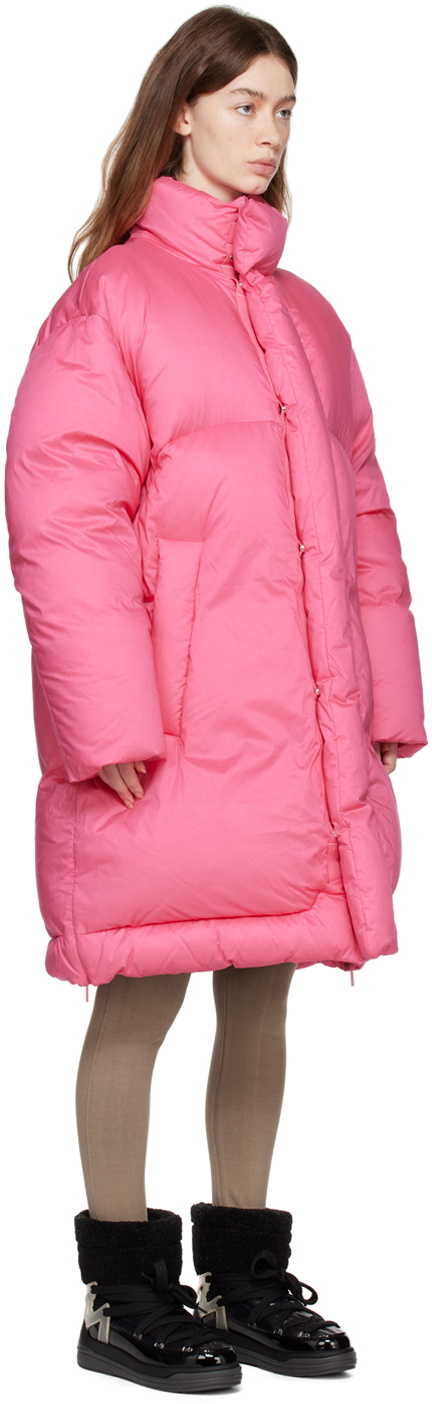 AMBUSH Pink Quilted Down Jacket Ambush