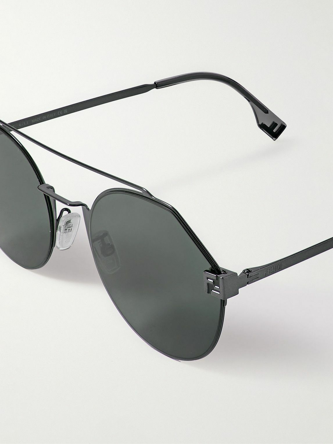 Fendi - Sky Metal Round-Frame Sunglasses Fendi