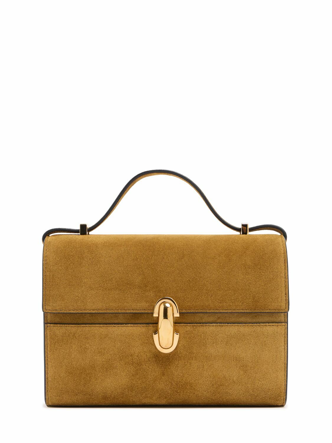 SAVETTE The Symmetry 19 Suede Shoulder Bag Savette