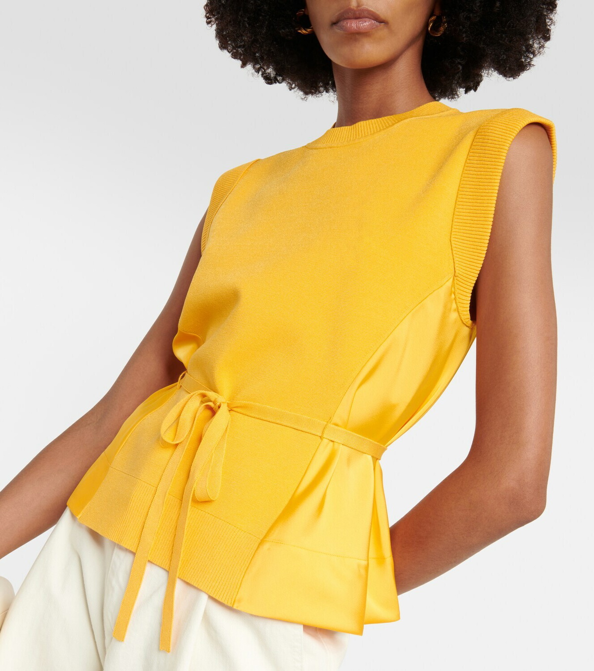 Simkhai Rosalia belted top Simkhai
