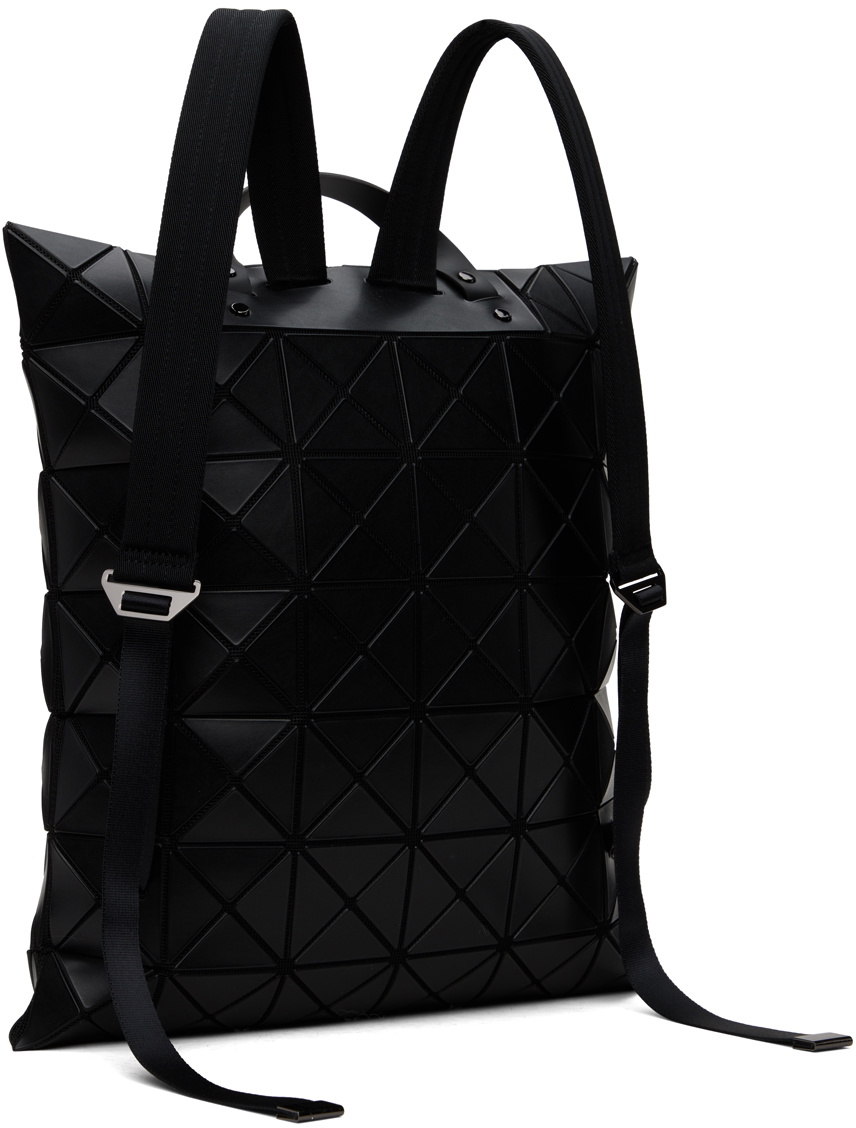 BAO BAO ISSEY MIYAKE Black Flat Pack Backpack Bao Bao Issey Miyake