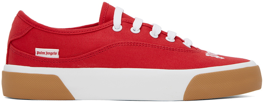 Palm Angels Red Skaters Sneakers Palm Angels
