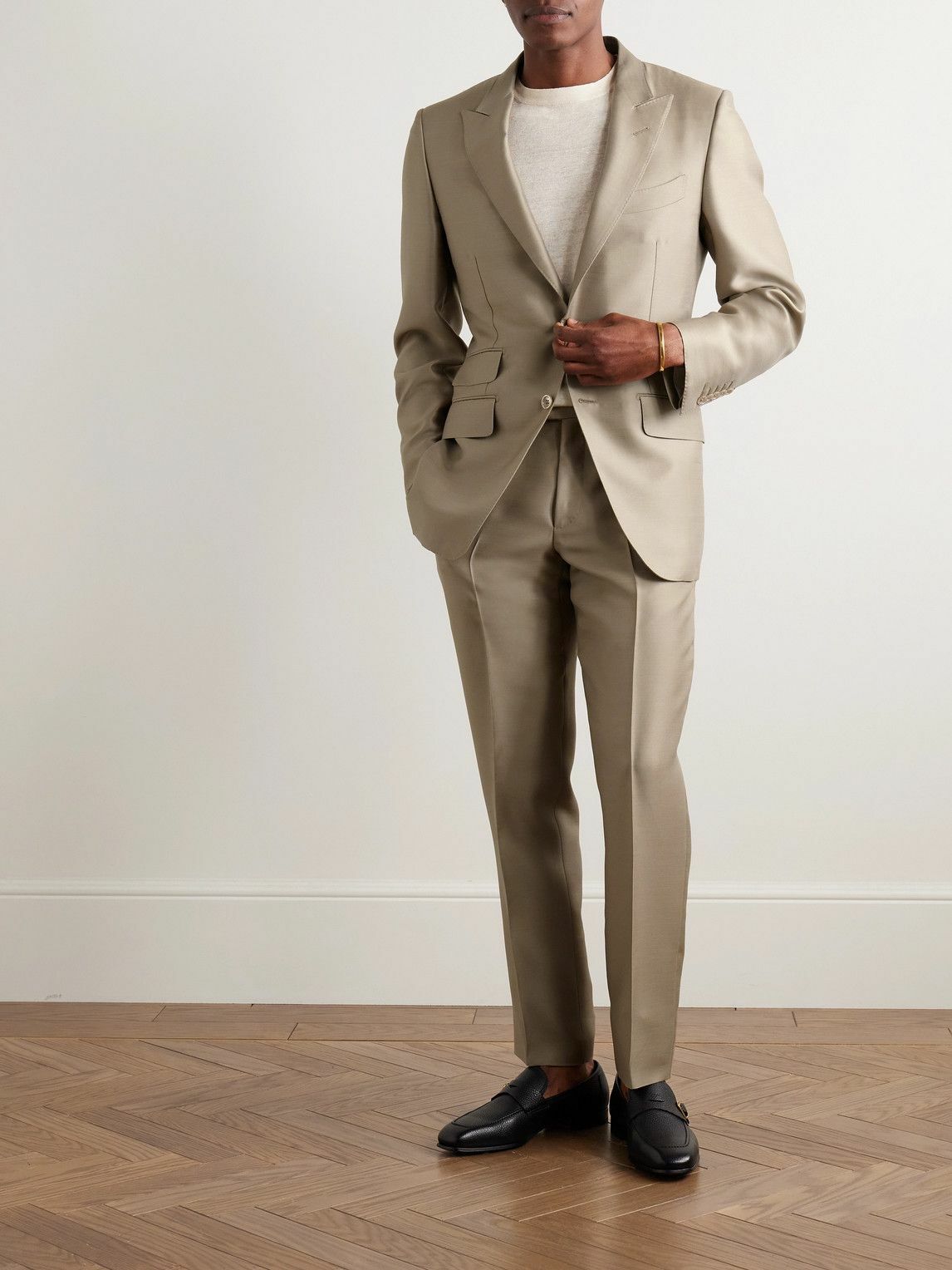 TOM FORD - O'Connor Slim-Fit Wool, Mohair and Silk-Blend Twill Suit ...