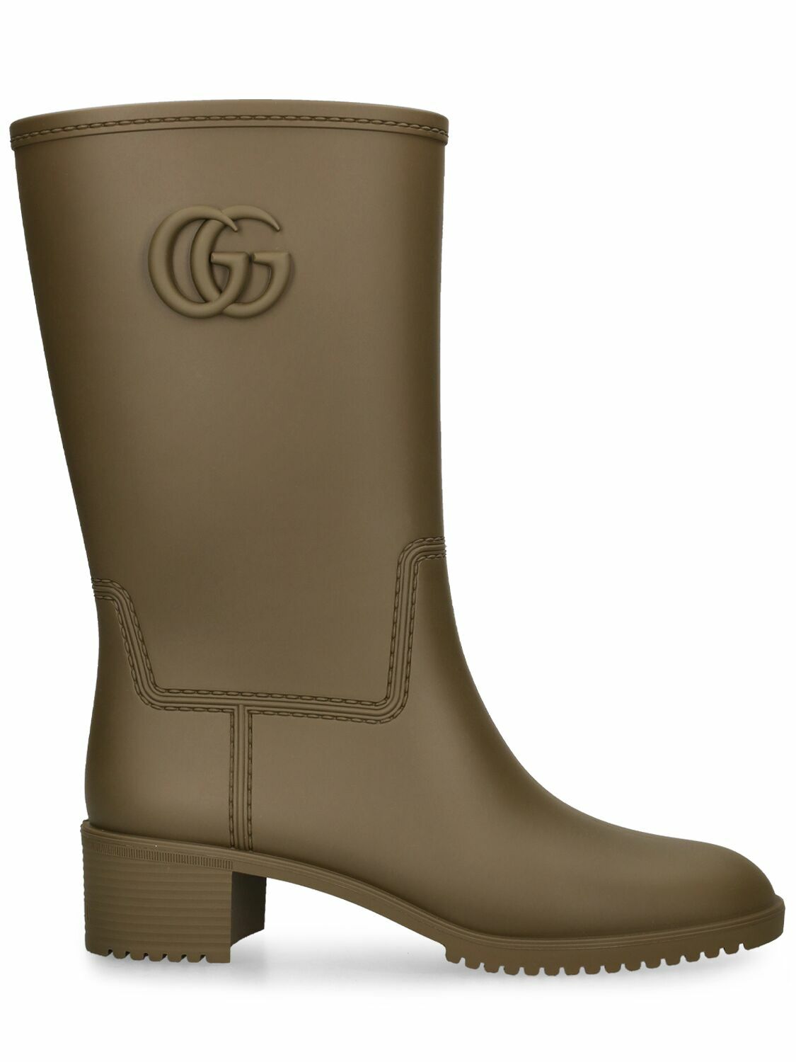 GUCCI - 35mm Stanley Rubber Boots Gucci