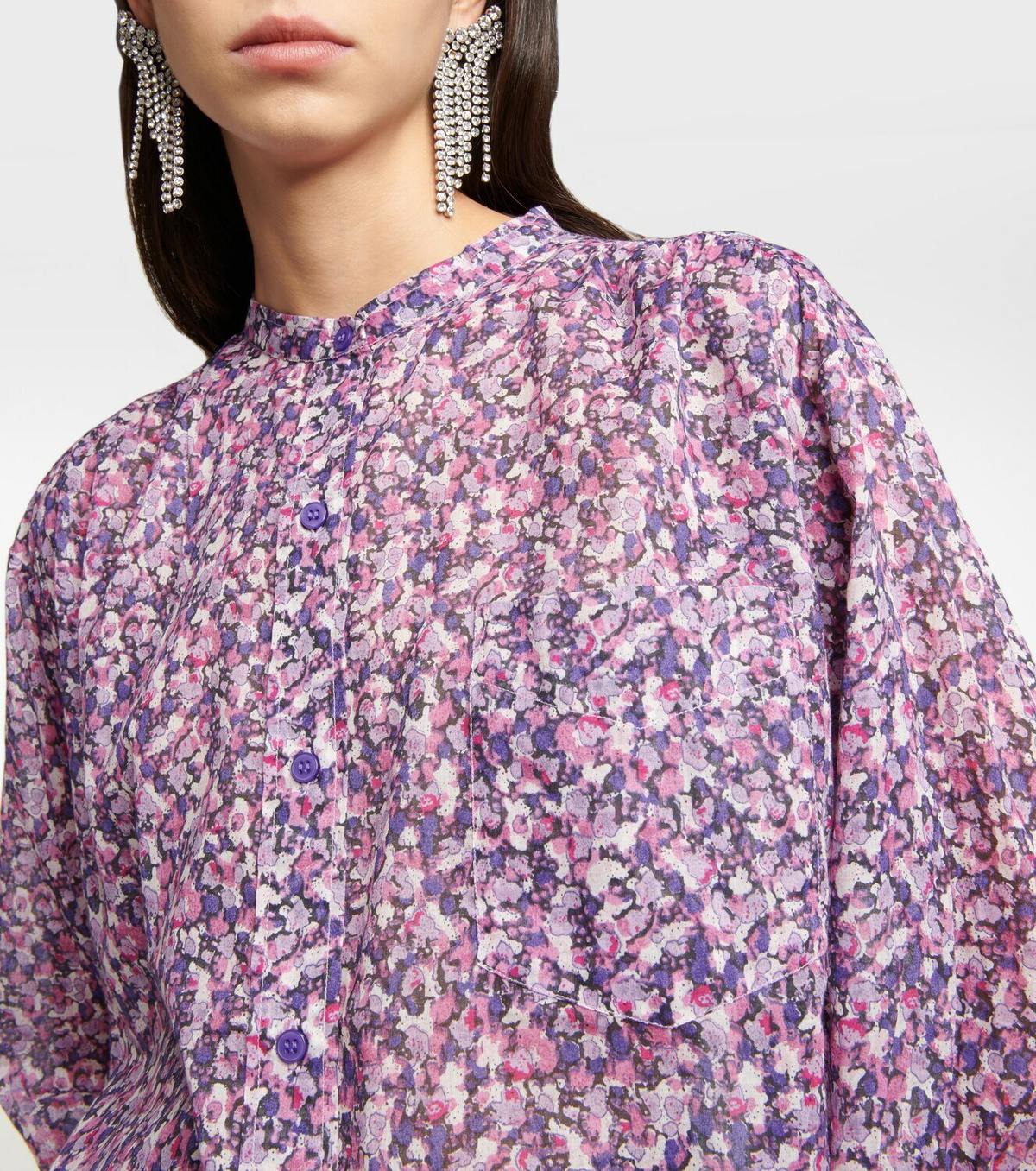 Marant Etoile Mexika printed cotton blouse Isabel Marant Etoile