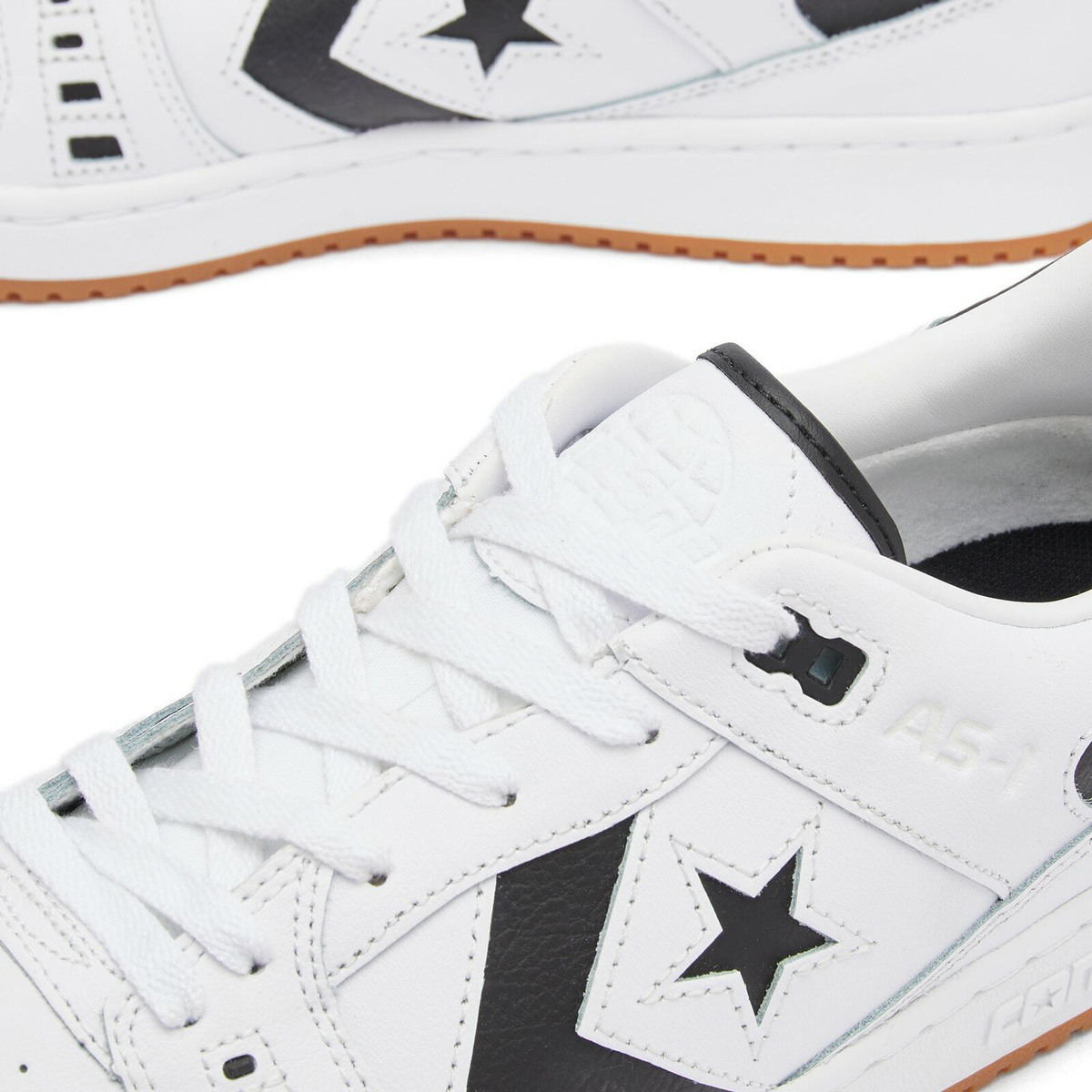Converse Cons As-1 Pro Sneakers in White/Black Converse